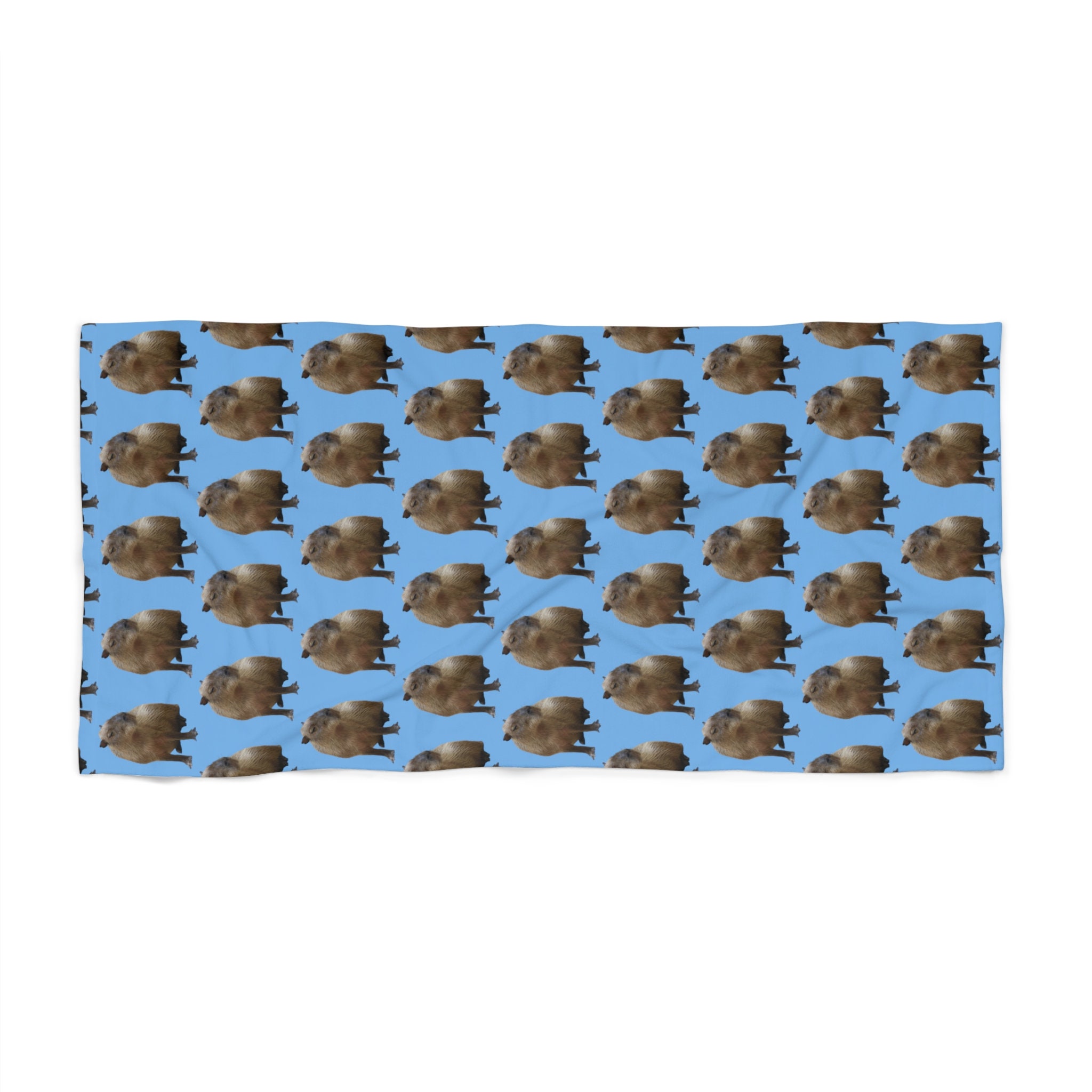 Capybara, Cute Capybara, Capybara Gift, Capybara Beach Towel - Etsy