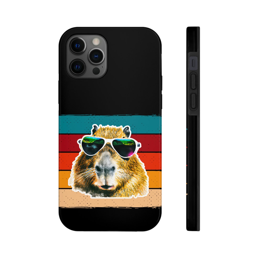 Capybara Phone Case, Capybara, Capybara Gift, Cute Capybara, Tough ...