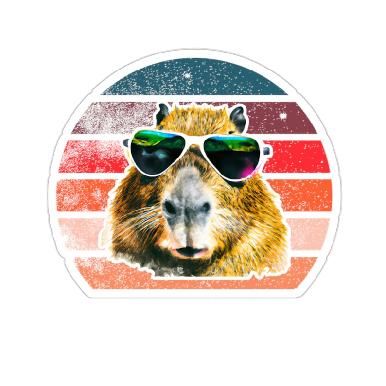 Capybara Sticker Capybara Cute Capybara Capybara Gift - Etsy