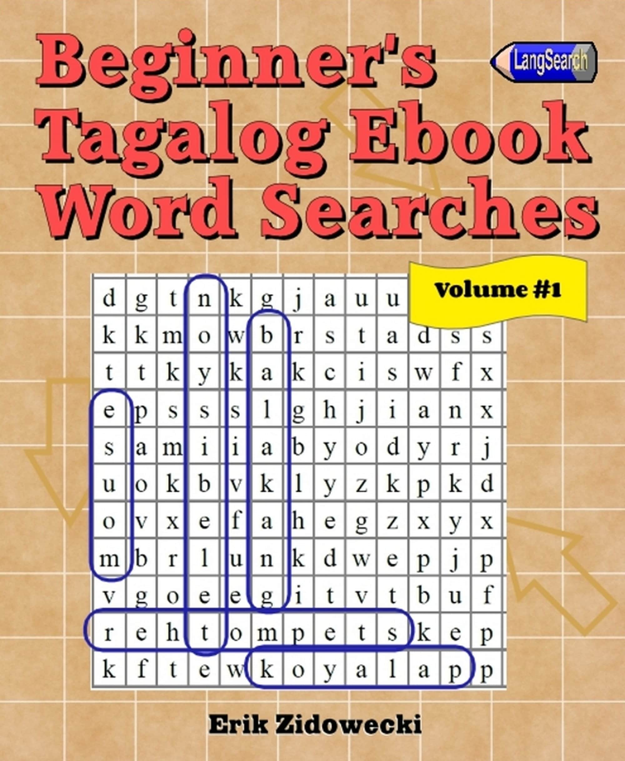Beginner's Tagalog Ebook Word Searches - Etsy