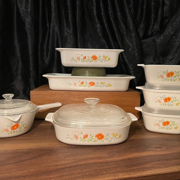 Vintage Corningware Set - Etsy