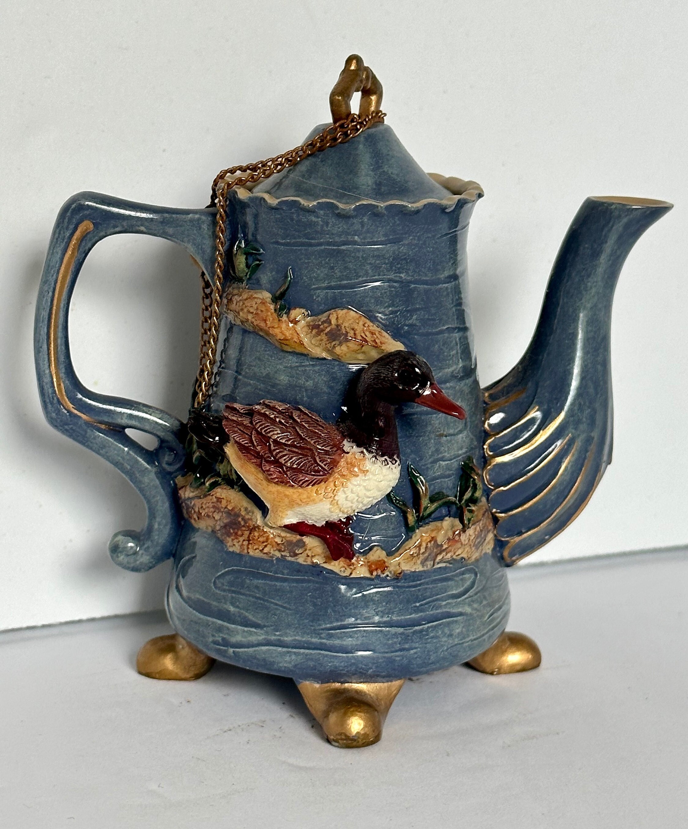 Nini from the Pond Miniature Teapot - Etsy