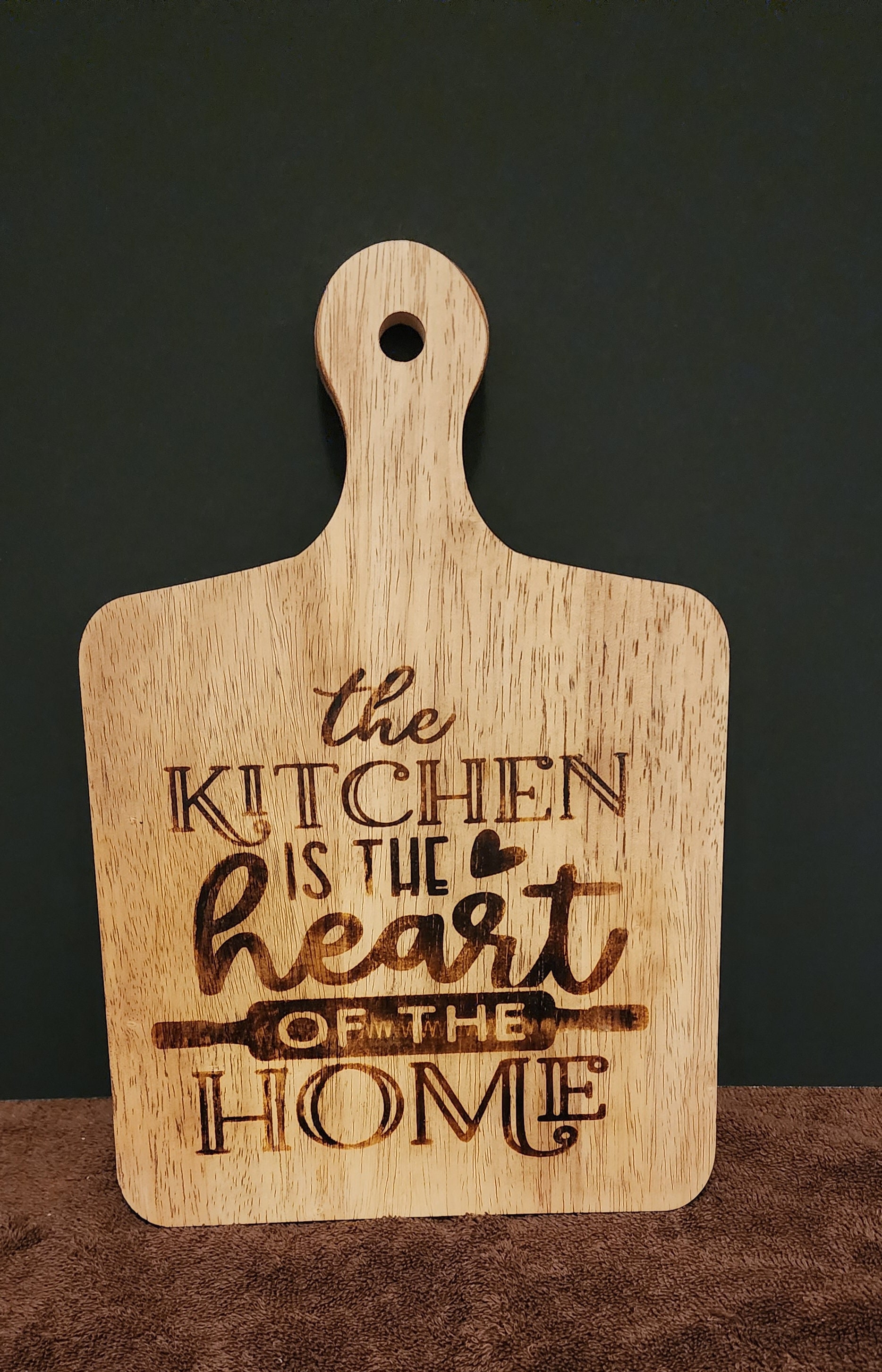 8x10 Decorative Wood Cutting Board - Etsy