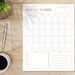Printable Boho Planner Bundle, Daily Weekly Monthly Planner, to Do List ...