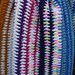 Random Striped Crochet Blanket - Etsy