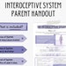 Parent Education | Interoceptive System | Occupational Therapy ...