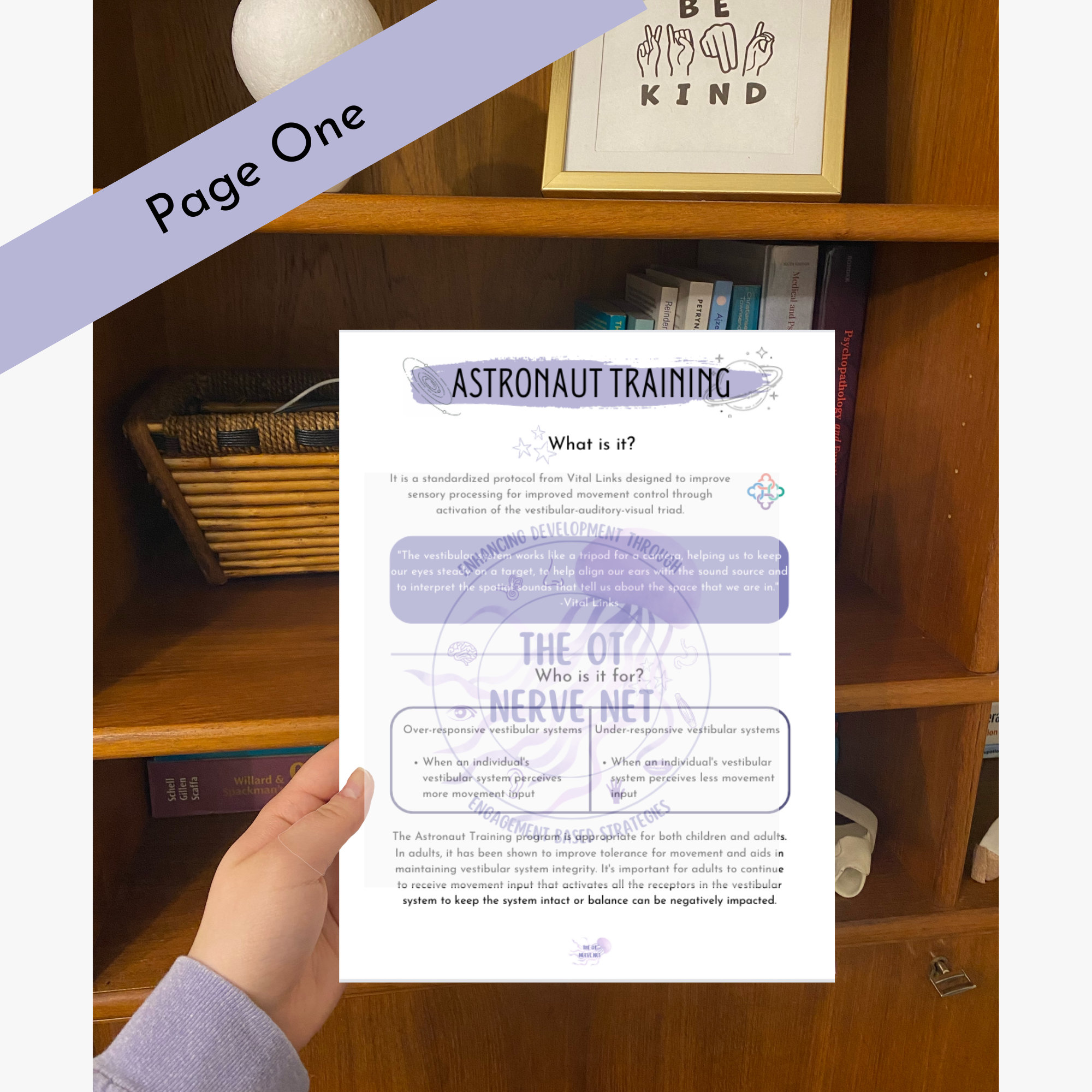 Astronaut Training Occupational Therapy