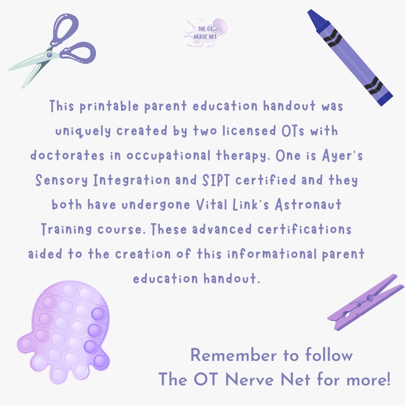 Parent Education | Interoceptive System | Occupational Therapy ...