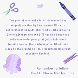 Parent Education | Oculomotor and Vision Bundle | HEP | Occupational ...