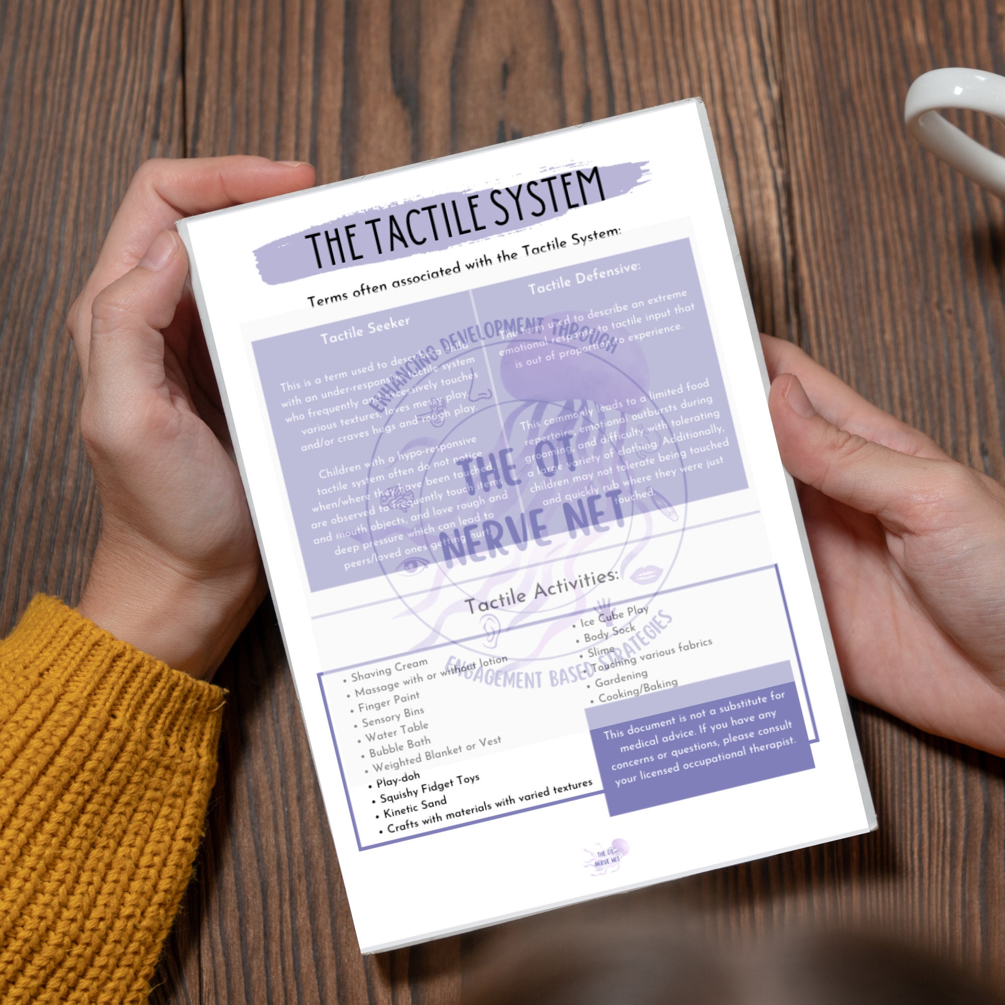 Parent Education | Tactile System | Occupational Therapy | Sensory ...