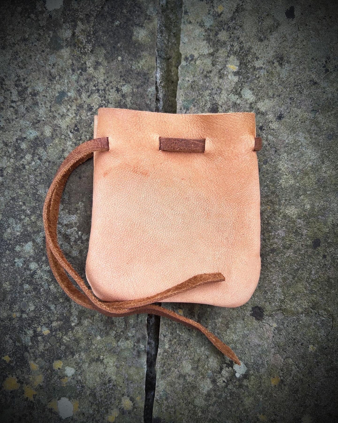 Handmade Viking Age Pouch - Dice Pouch - Dublin Drawstring Pouch ...