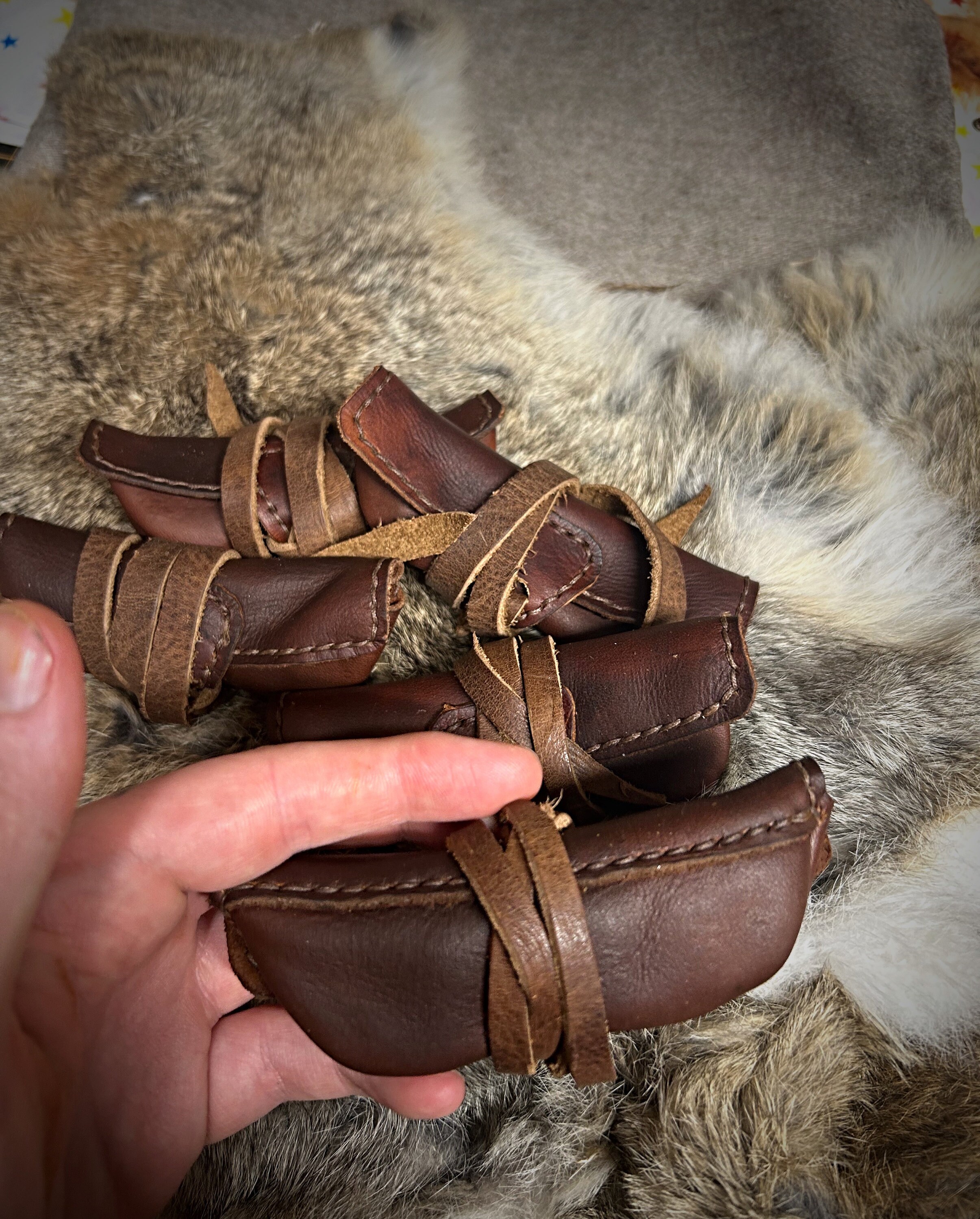 Handmade Viking Age Coin Pouch Dice Pouch Grimstad Pouch Perfect Gift ...