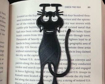 Cat 3d Bookmark - Etsy
