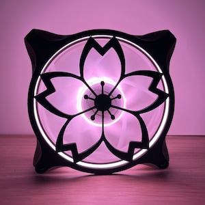 Sakura Flower - PC Fan Shroud/ Grill /cover - 120mm, 140 Mm - Etsy