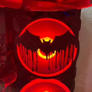Spooky Bat - PC Fan Shroud/ Grill /cover - 120mm, 140 Mm - Etsy