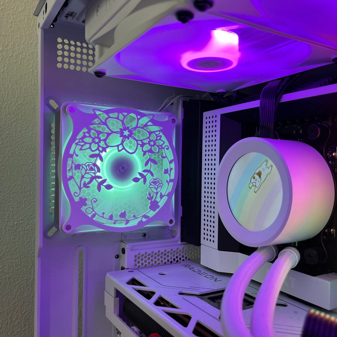 Enchanted Garden PC Fan Shroud/ Grill /cover 120mm, 140 Mm - Etsy