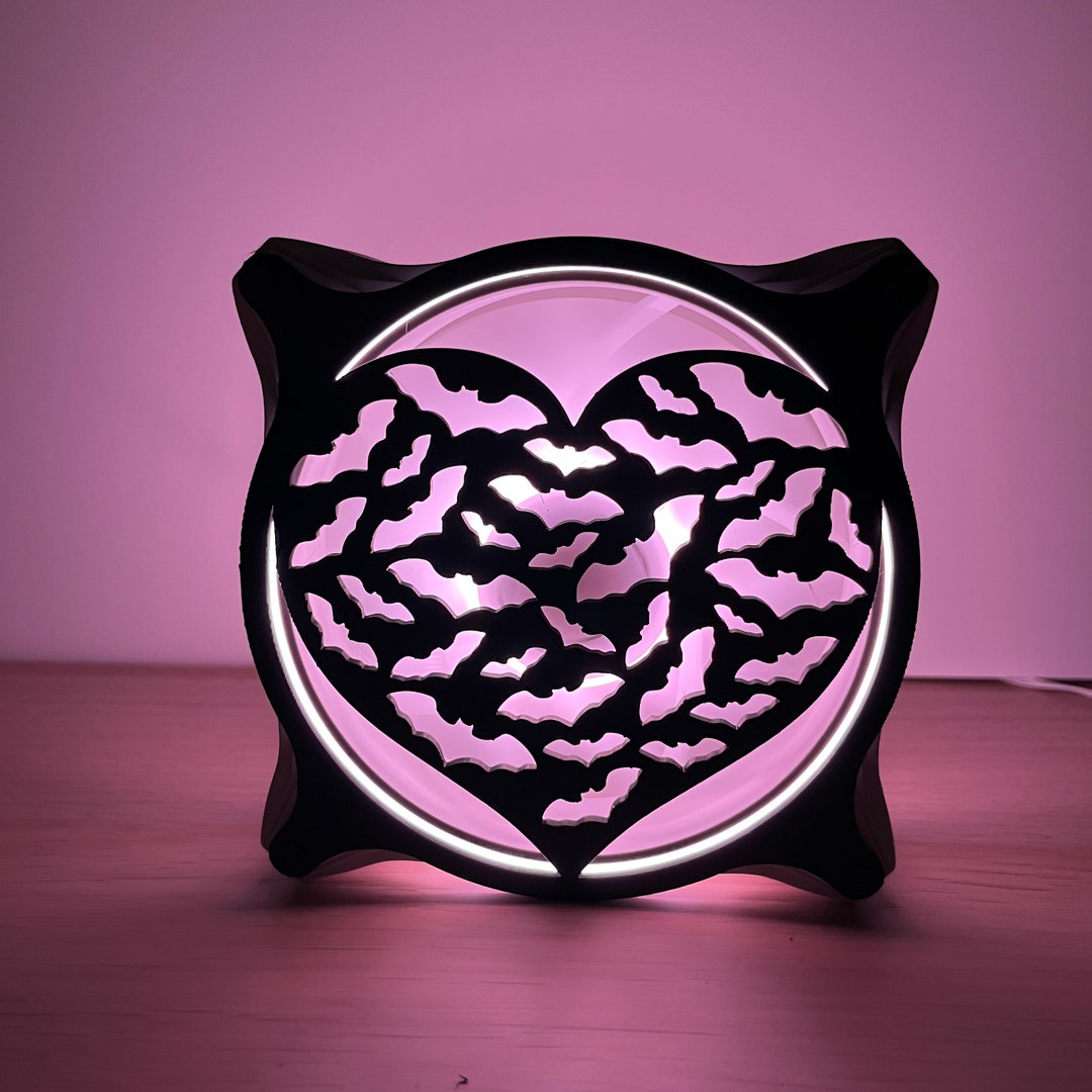 Bat Heart Pattern PC Fan Shroud/ Grill /cover 120mm 140 - Etsy