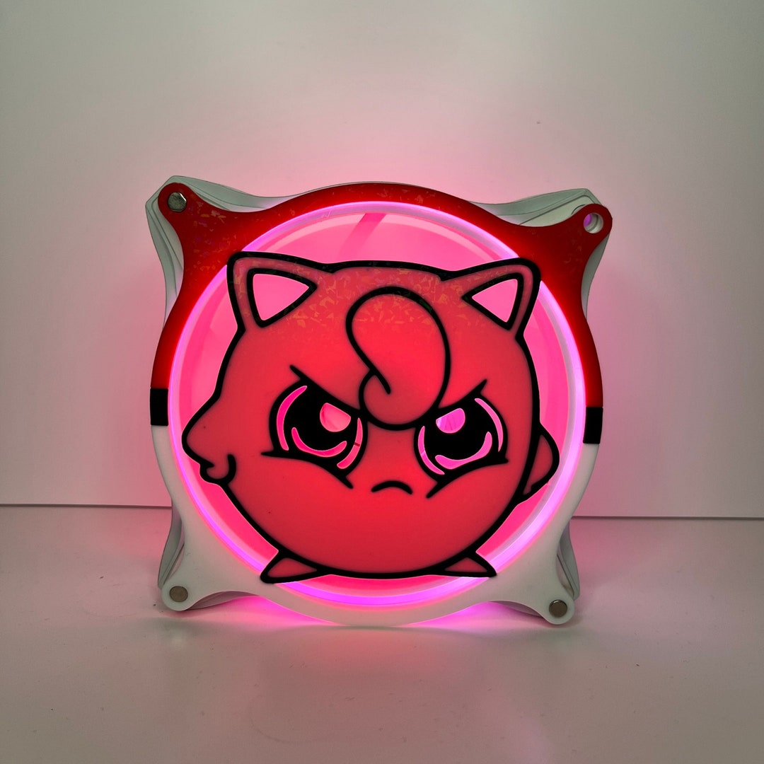 Jigglypuff Pokemon Gaming Computer Fan Shroud/ Grill /cover - Etsy
