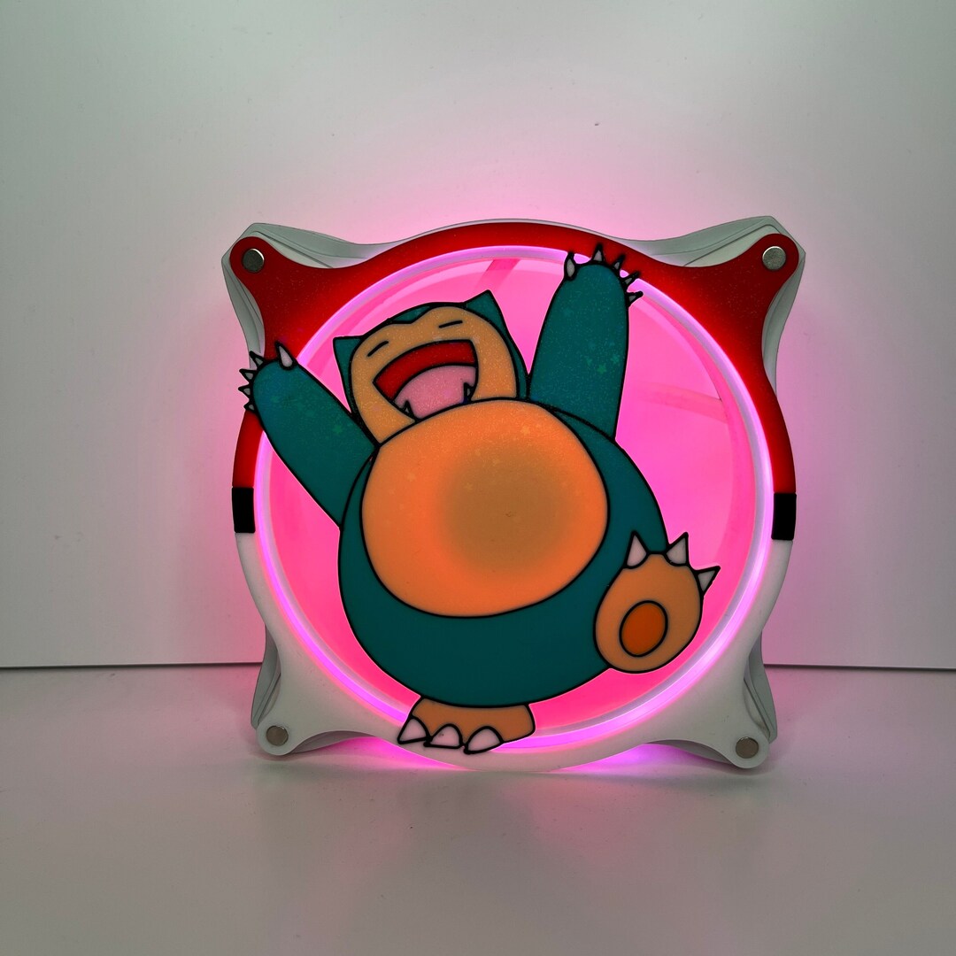 Snorlax Pokémon Gaming Computer Fan Shroud/ Grill /cover - Etsy