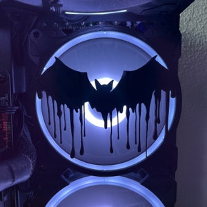 Spooky Bat - PC Fan Shroud/ Grill /cover - 120mm, 140 Mm - Etsy