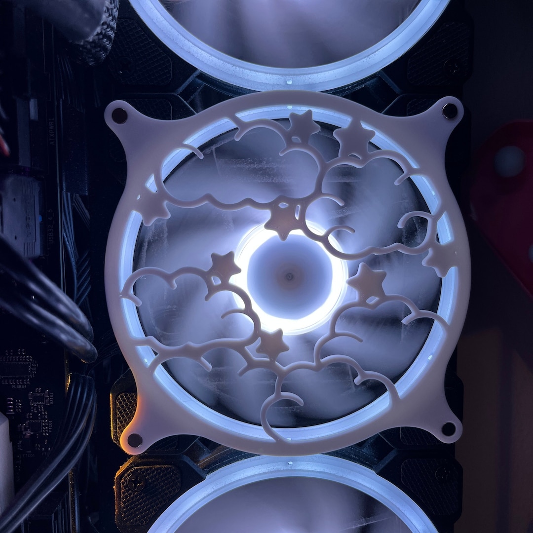 Cloudy Starry Sky PC Fan Shroud/ Grill /cover 120mm, 140 Mm - Etsy