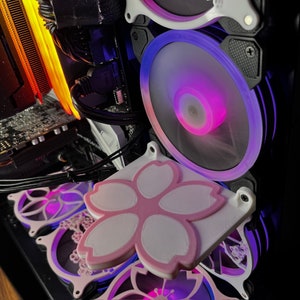 Sakura Platform | 120 Mm | 140 Mm | PC Fan Cover | PC Shelf - Etsy