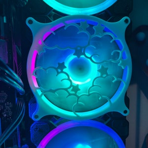 Cloudy Starry Sky - PC Fan Shroud/ Grill /cover - 120mm, 140 Mm - Etsy