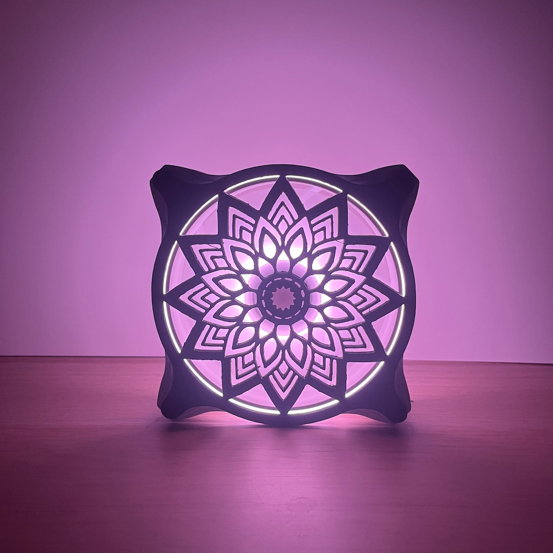 Mandala Gaming Computer Fan Shroud/ Grill /cover Custom 3D - Etsy