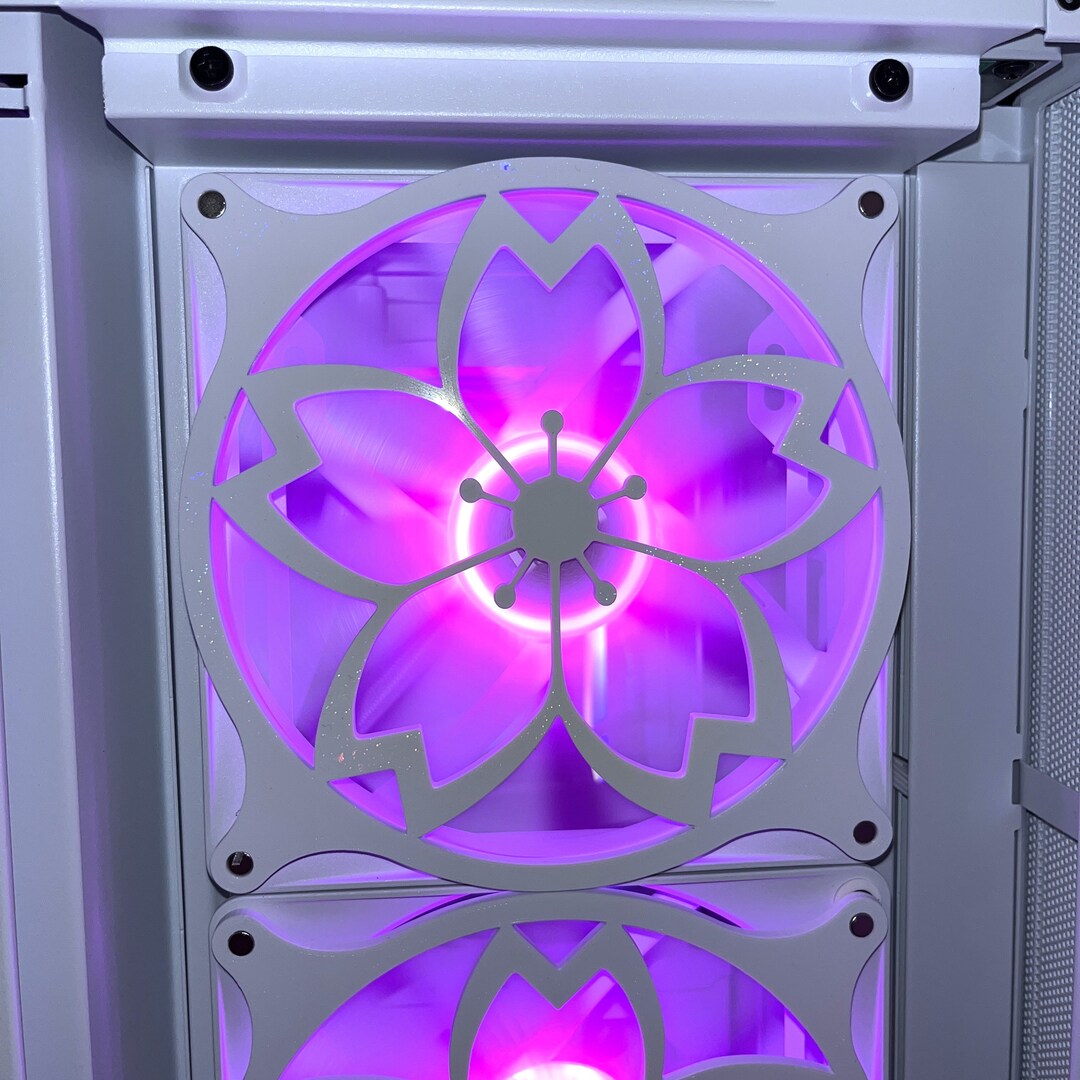 Sakura Flower PC Fan Shroud/ Grill /cover 120mm, 140 Mm - Etsy
