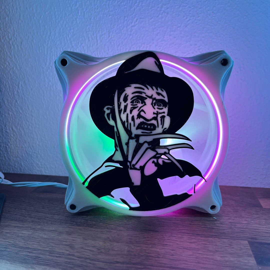 Horror Nightmare - Gaming Computer Fan Shroud/ Grill /cover - 120 ...