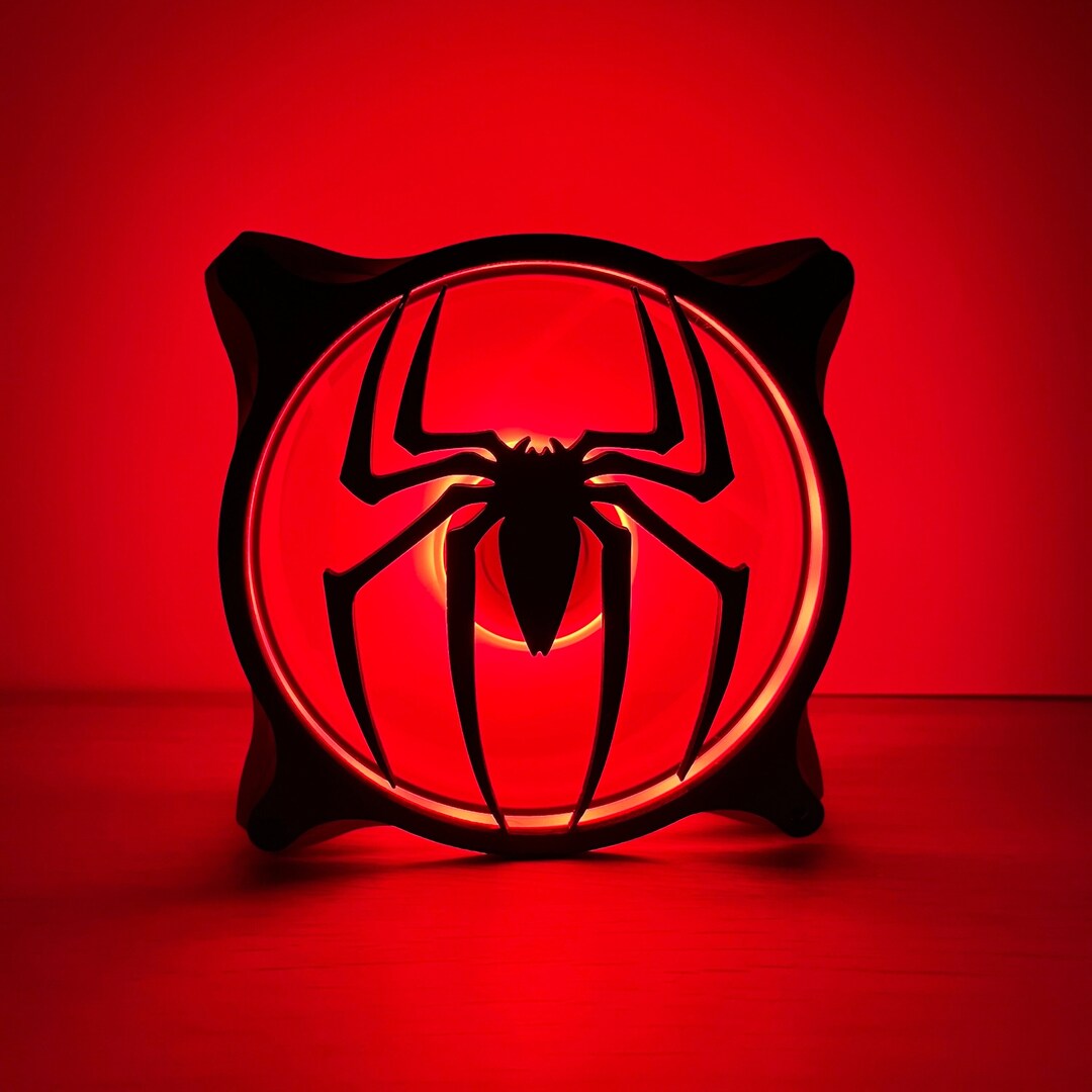 Spider - Gaming Computer Fan Shroud/ Grill /cover - Custom 3D Printed ...
