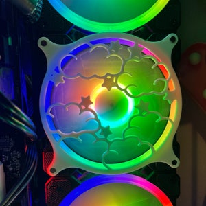 Cloudy Starry Sky - PC Fan Shroud/ Grill /cover - 120mm, 140 Mm - Etsy