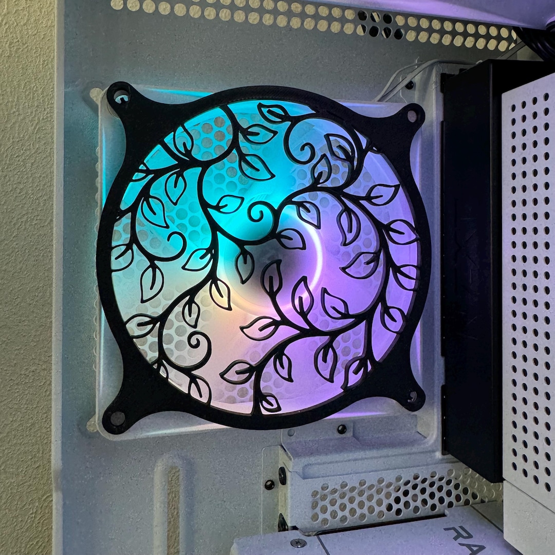 Creeping Vine - Gaming Computer Fan Shroud/ Grill /cover - Custom 3D ...