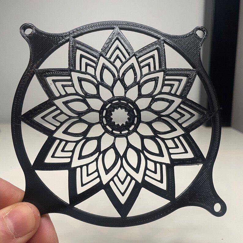 Mandala Gaming Computer Fan Shroud/ Grill /cover Custom 3D - Etsy