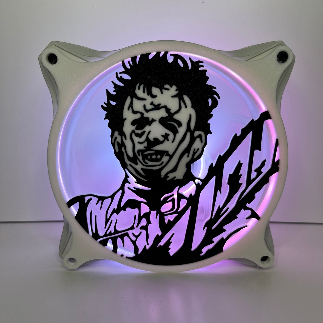 Horror Chainsaw - Gaming Computer Fan Shroud/ Grill /cover - 120, 140mm ...