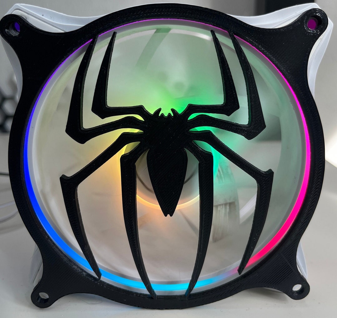Spider Gaming Computer Fan Shroud/ Grill /cover Custom 3D - Etsy