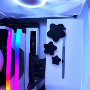 Star PC Charms | Decoration Stick-on | Adhesive | Stick Anywhere | PC ...
