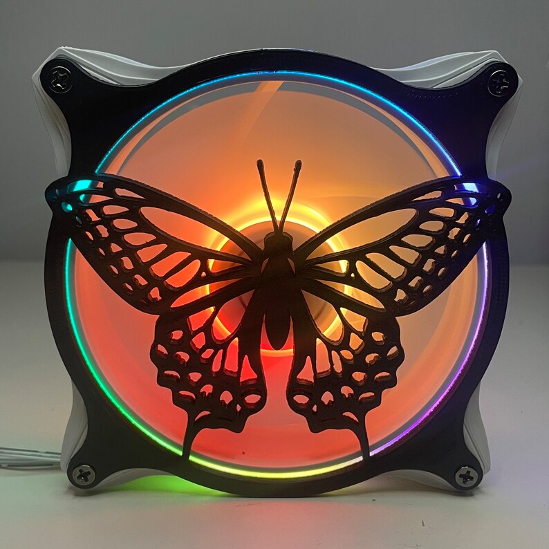 Butterfly Gaming Computer Fan Shroud/ Grill /cover Custom - Etsy