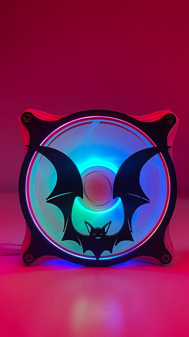 Spread Wings Bat Gaming Computer Fan Shroud/ Grill /cover - Etsy