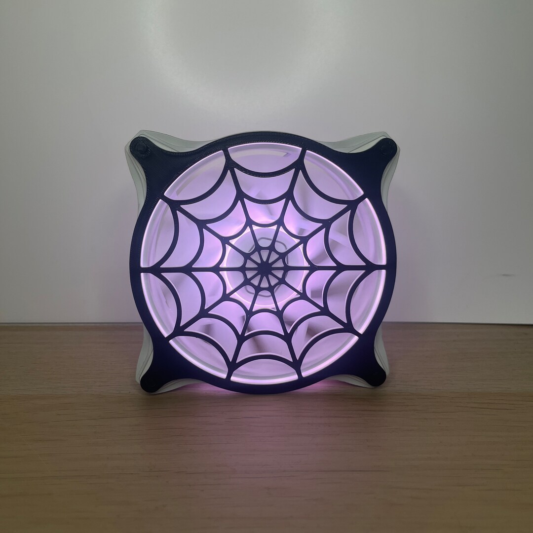 Spiderweb Gaming Computer Fan Shroud/ Grill /cover Custom - Etsy