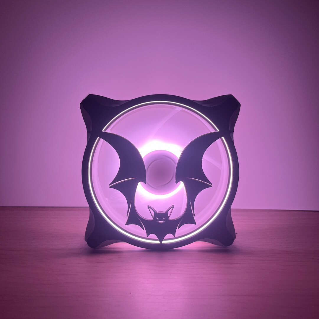 Spread Wings Bat Gaming Computer Fan Shroud/ Grill /cover Custom 3D ...