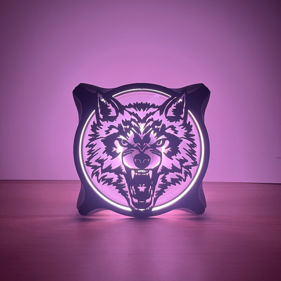 Wolf Face PC Fan Shroud/ Grill /cover 120mm 140 Mm - Etsy