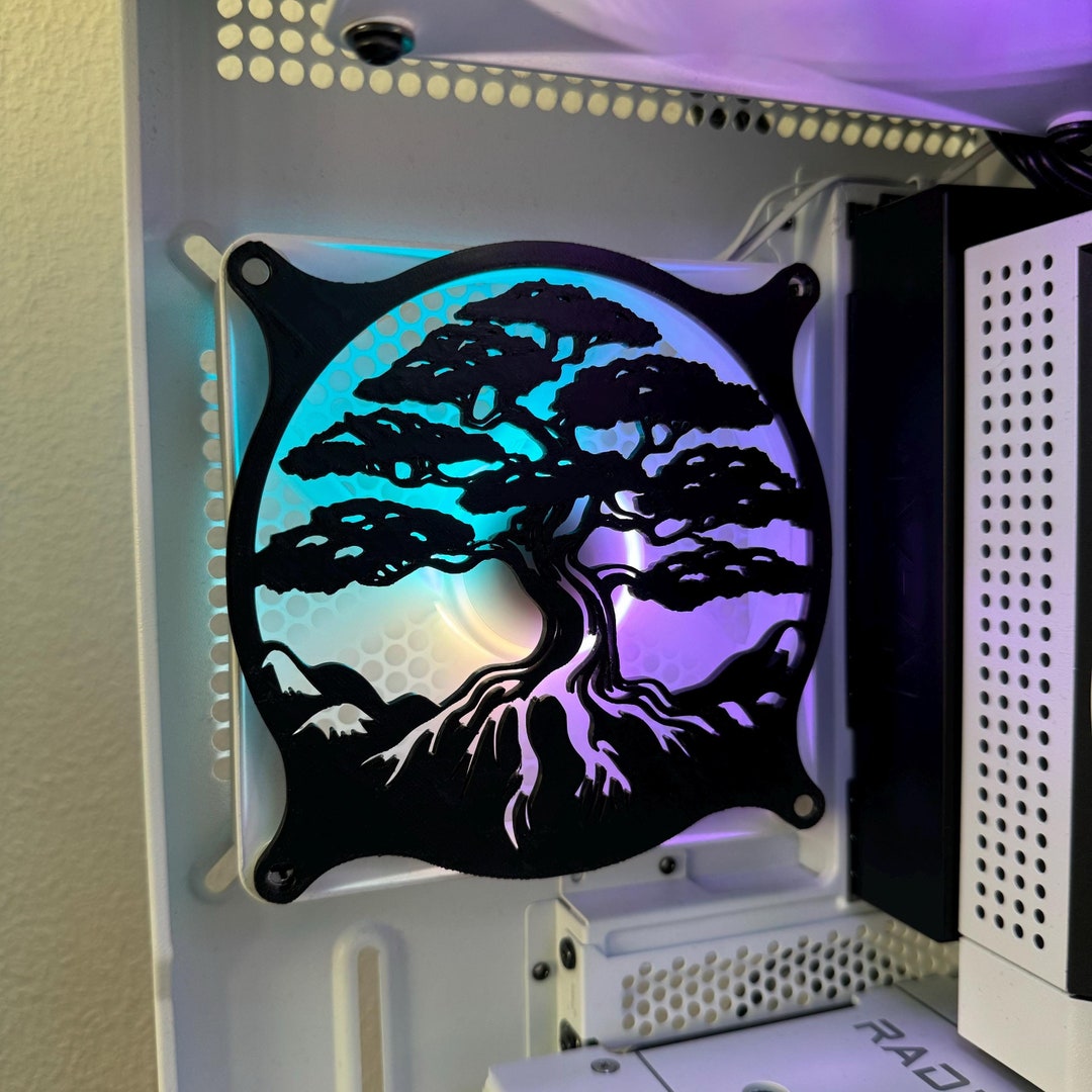 Bonsai Tree - Gaming Computer Fan Shroud/ Grill /cover - Custom 3D ...