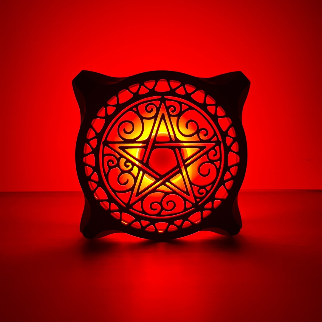 Pentagram Witchcraft Gaming Computer Fan Shroud/ Grill /cover Custom 3D Printed 120mm - Etsy