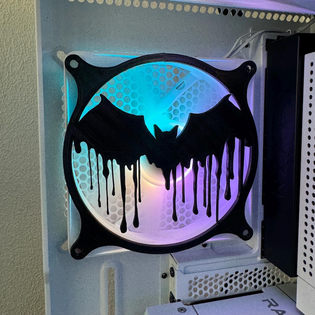 Spooky Bat - PC Fan Shroud/ Grill /cover - 120mm, 140 Mm - Etsy