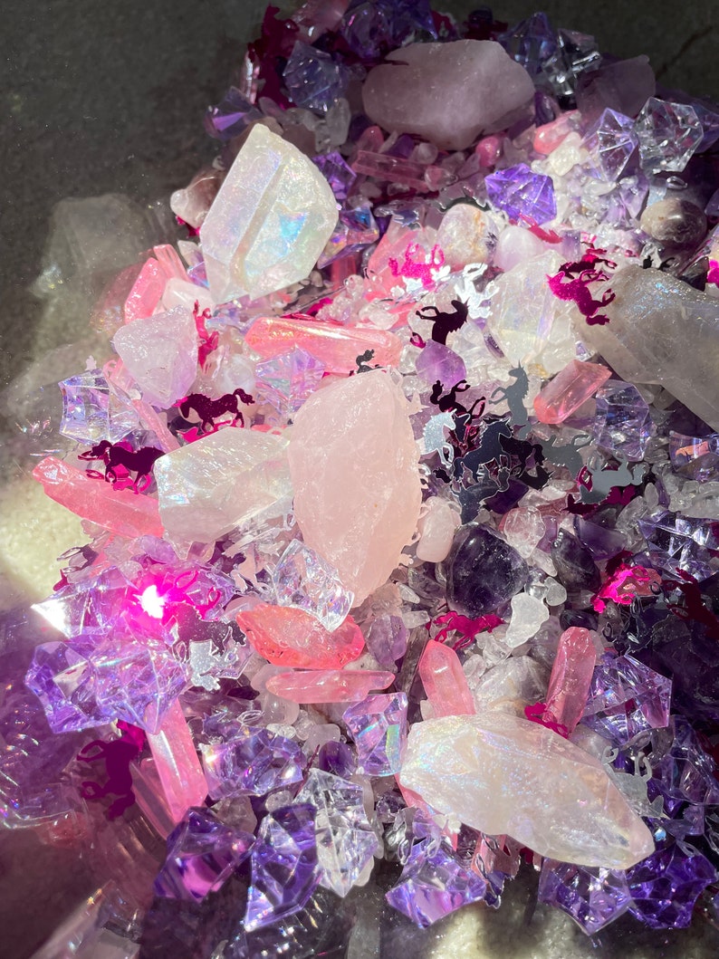 Crystal Confetti Scoops ~ Magical Mix Crystal Confetti Scoops ~ Pink ...