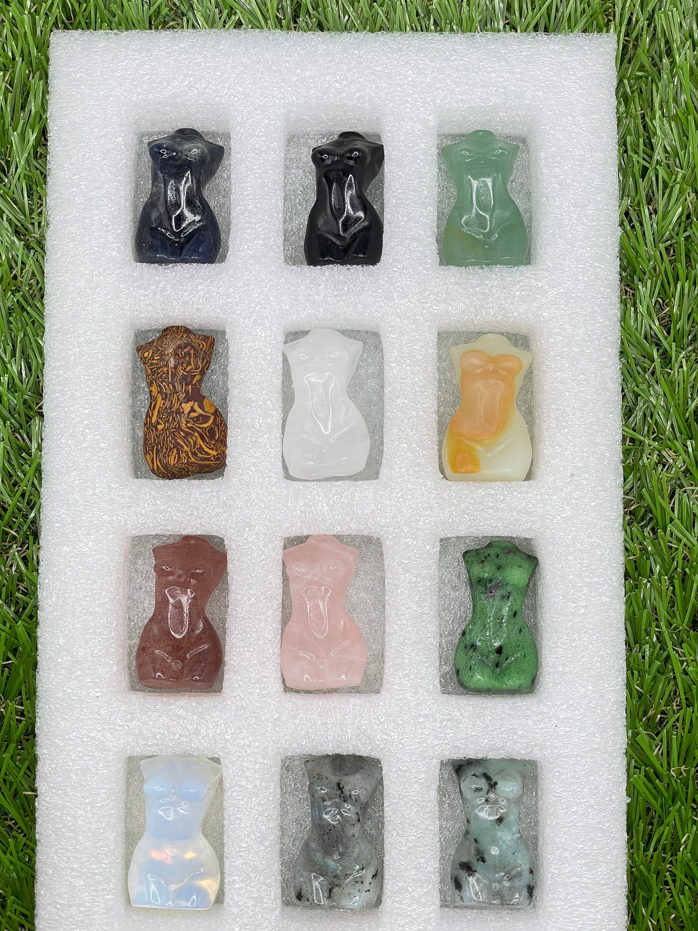 Crystal Carved Goddesses Model Body Carving Crystal Body Carving ...