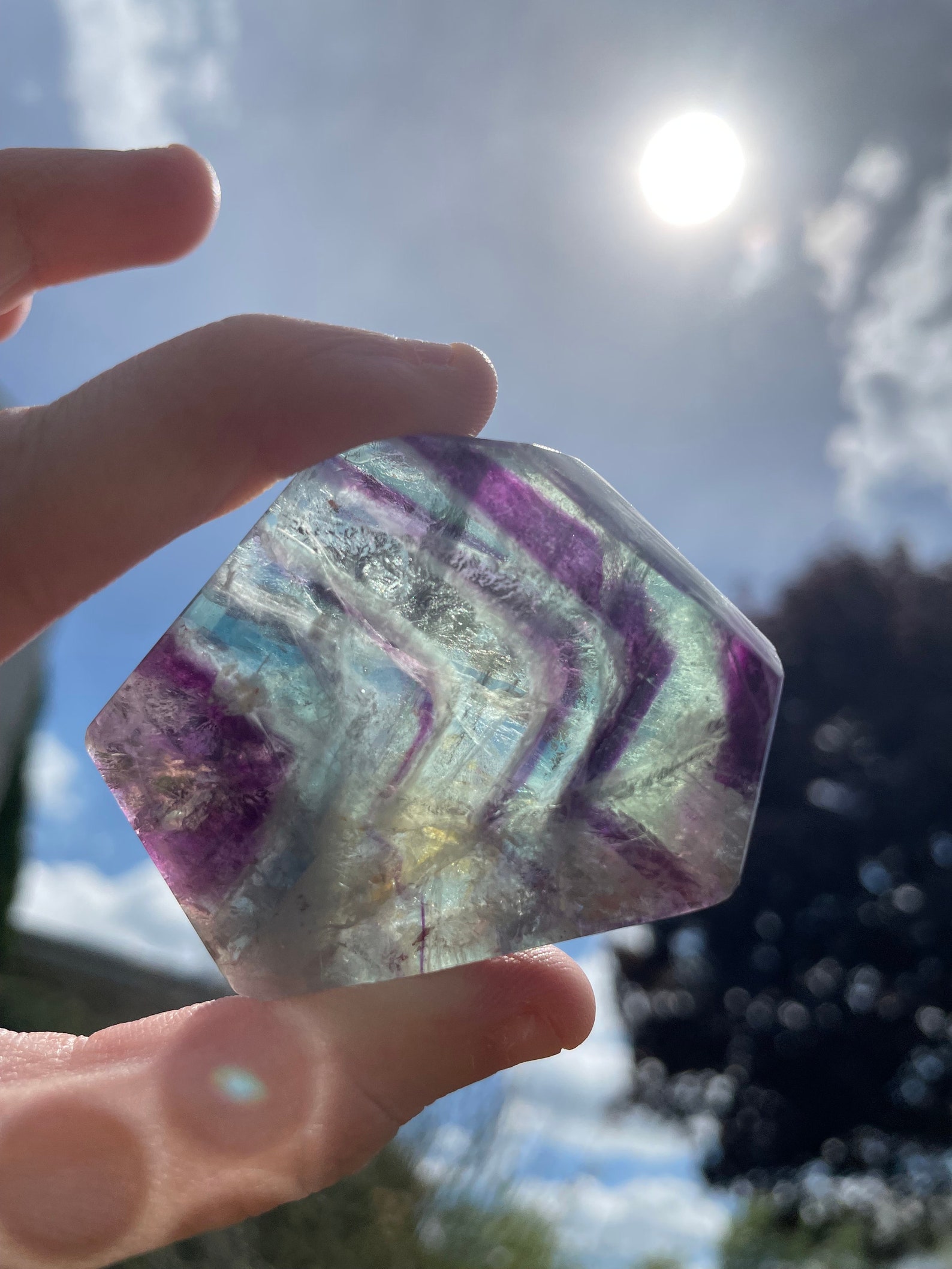 Fluorite Slabs Labradorite Slabs Fluorite Labradorite Rainbow Fluorite Slabs Flashy Labradorite ...