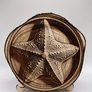 Laser Engraved Ocean Themed Wood Rounds ~ Aquatic Engraved Wood ~ Sea ...