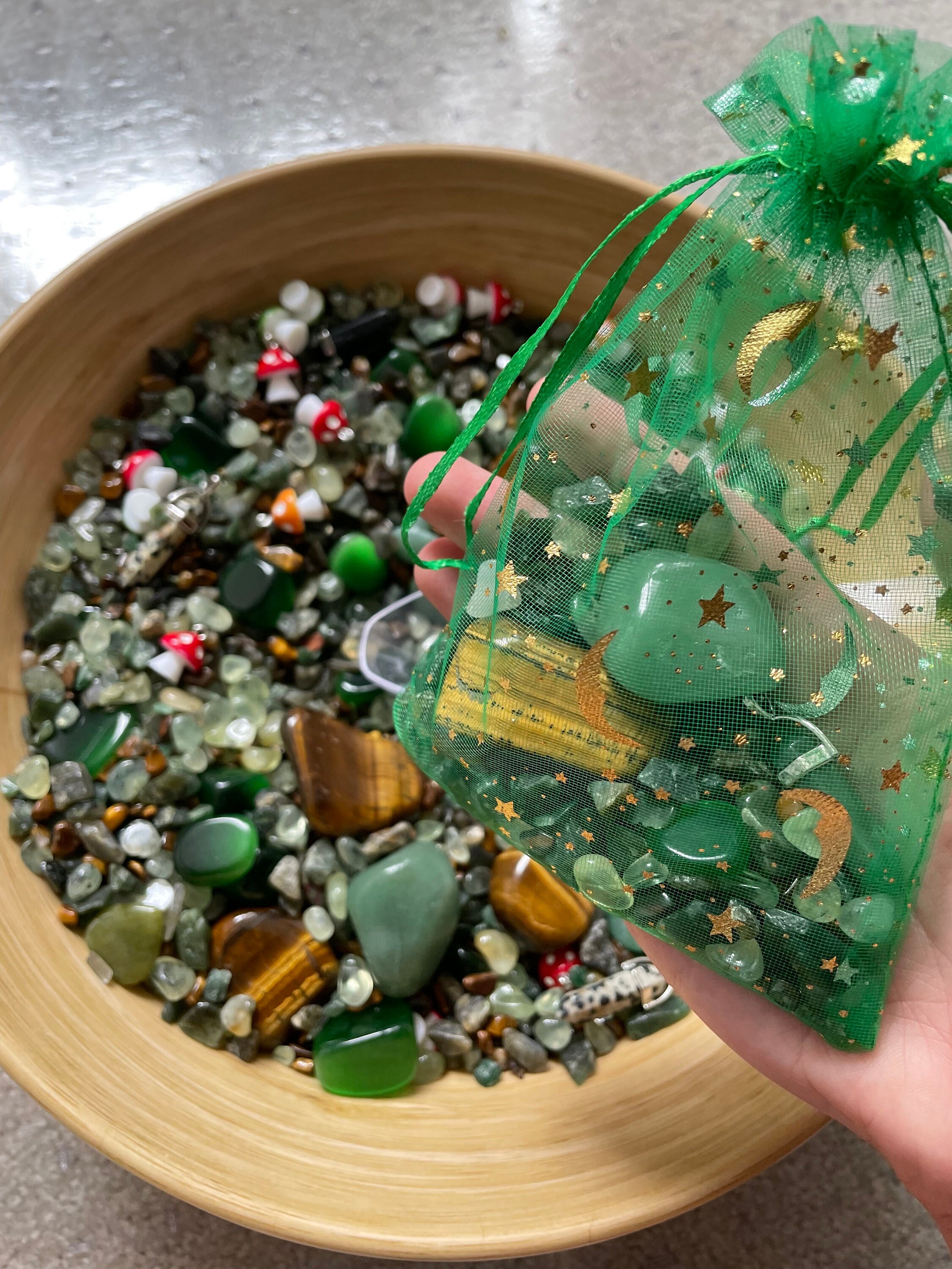Crystal Confetti Scoop ~ Enchanted Forest Themed Crystal Confetti ...